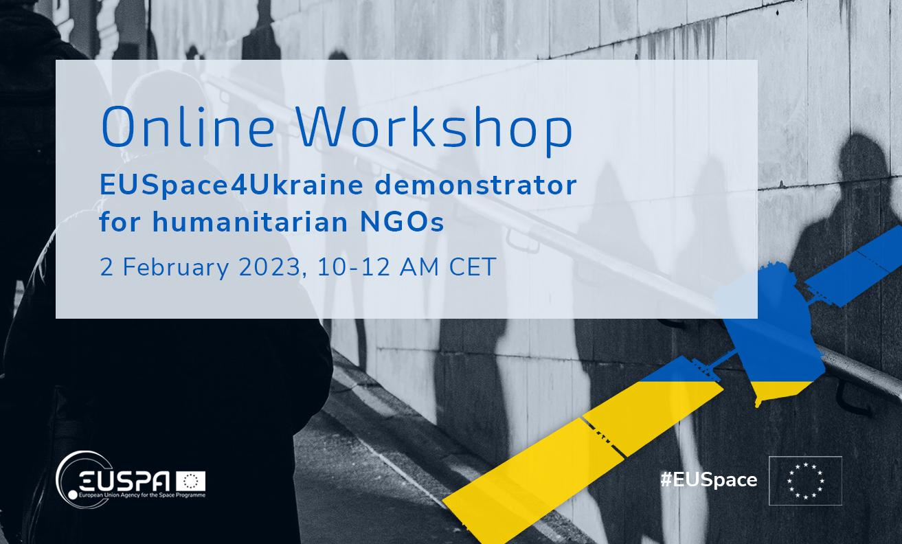 Let's support together EUSpace4Ukraine demonstrator, save the date for ...